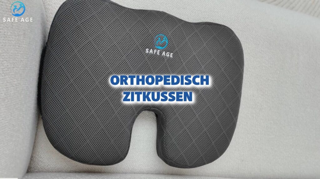 Zitkussen orthopedisch & ergonomisch – Stuitkussen - Wigkussen - Safe Age